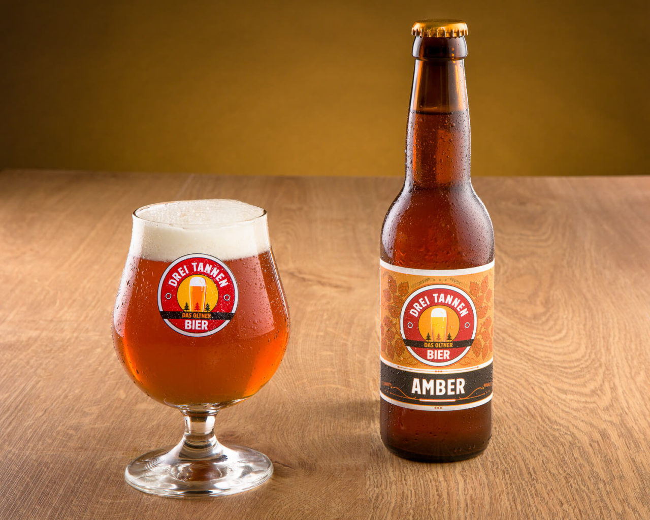 Amber 33cl EW - DREI TANNEN BIER
